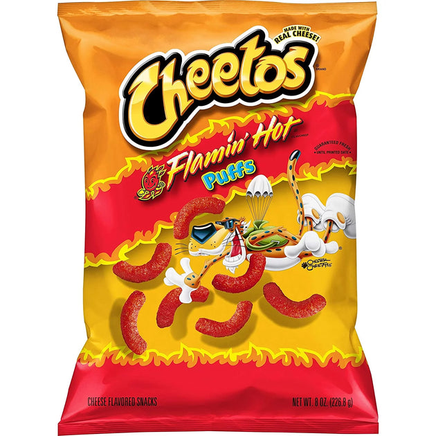 Cheetos, Puffs, Flamin' Hot & Cheese Flavored Snacks – H ST LIQUORS