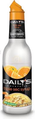 Daily's Cocktail Mixer Triple Sec Syrup 1Lt – H ST LIQUORS