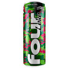 Drink Four Brewing Co. Four Loko Watermelon Malt Beverage 23.5-Oz Can ...