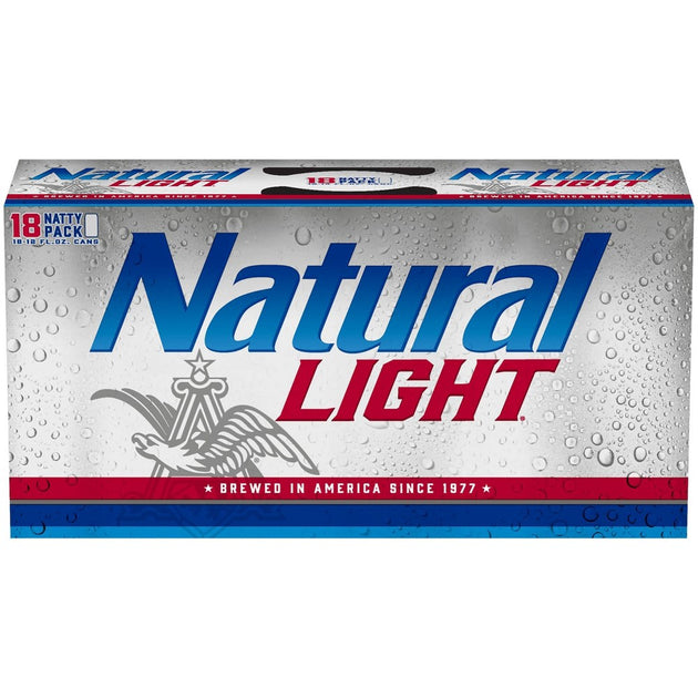 Natural Lite Beer 12-Oz Cans 18-Pack – H ST LIQUORS
