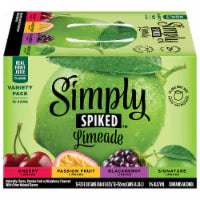 Simply Spiked Limeade Variety Pack Yellow Pack - 12pk/12 fl oz Cans – H ...