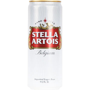 Stella Artois Lager Beer can 6-Pack – H ST LIQUORS