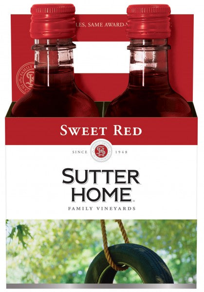 Sutter Home Sweet Red Wine Bottle 4-Pack – H ST LIQUORS