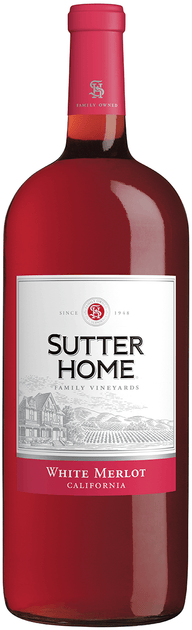 Sutter Home White Merlot Wine 1.5Lt – H ST LIQUORS